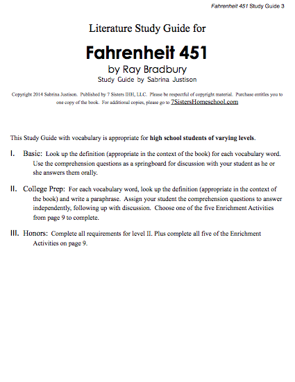 Excerpt from Fahrenheit 451